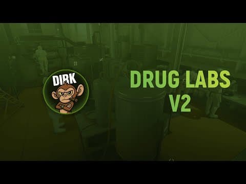 Drug Labs V2 | DirkScripts | QBCore, QBox & ESX FiveM Scripts